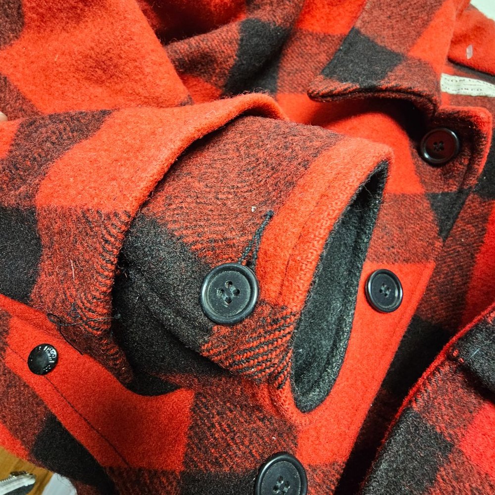 Filson Buffalo Plaid Double Mackinaw Cruiser Jacket 1… - Gem